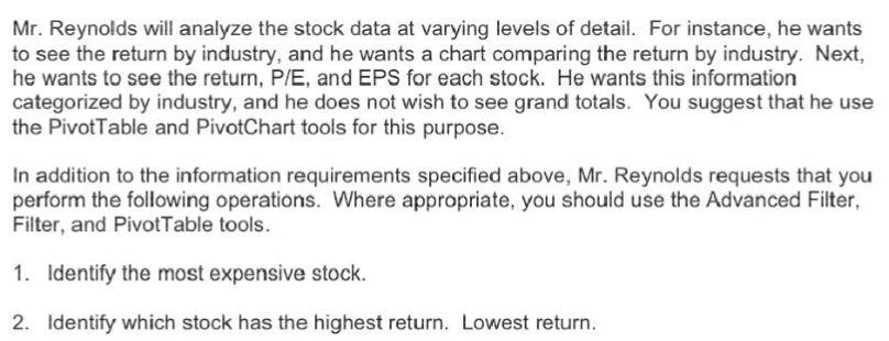 Figure 1: Current Portfolio Worksheet BJR | Chegg.com