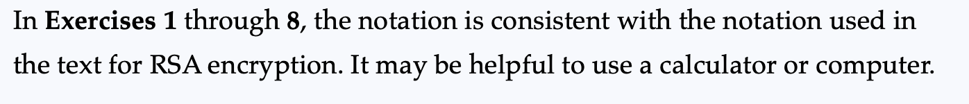 Solved In Exercises 1 through 8, the notation is consistent | Chegg.com