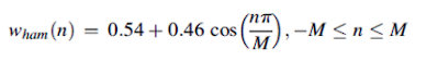 Solved determine the windowed impulse response (hw) for a | Chegg.com
