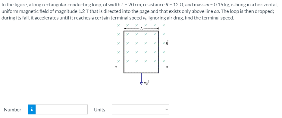 Solved In the figure, a long rectangular conducting loop, of | Chegg.com