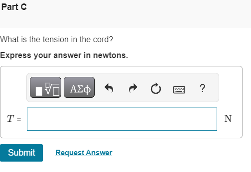Solved 1 of 1 Two blocks connected by a cord passing | Chegg.com
