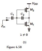 Solved Neglecting other capacitances, calculate the input | Chegg.com
