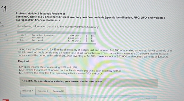Solved Problem: Module 2 Textbook Problem 11 Learning | Chegg.com