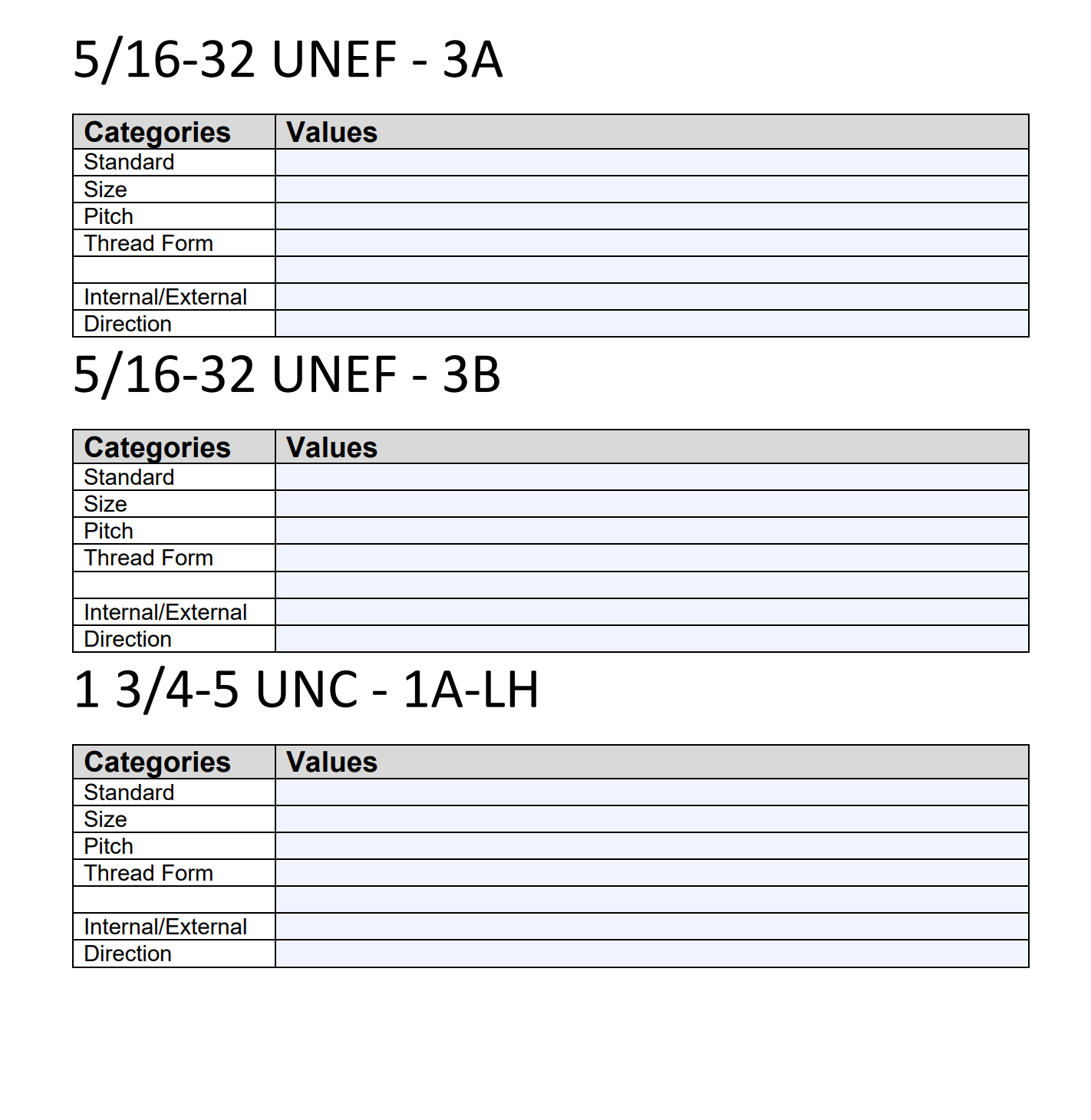 Solved 5/16-32 UNEF - 3A 5/16-32 UNEF - 3B 13/4−5 UNC - | Chegg.com