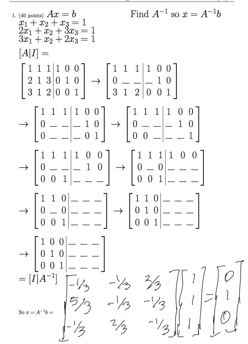 Solved Please answer and show full work. The answer is there | Chegg.com