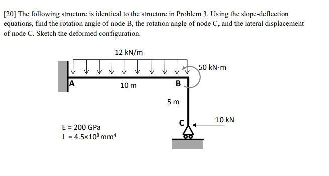 Solved [20] The following structure is identical to the | Chegg.com