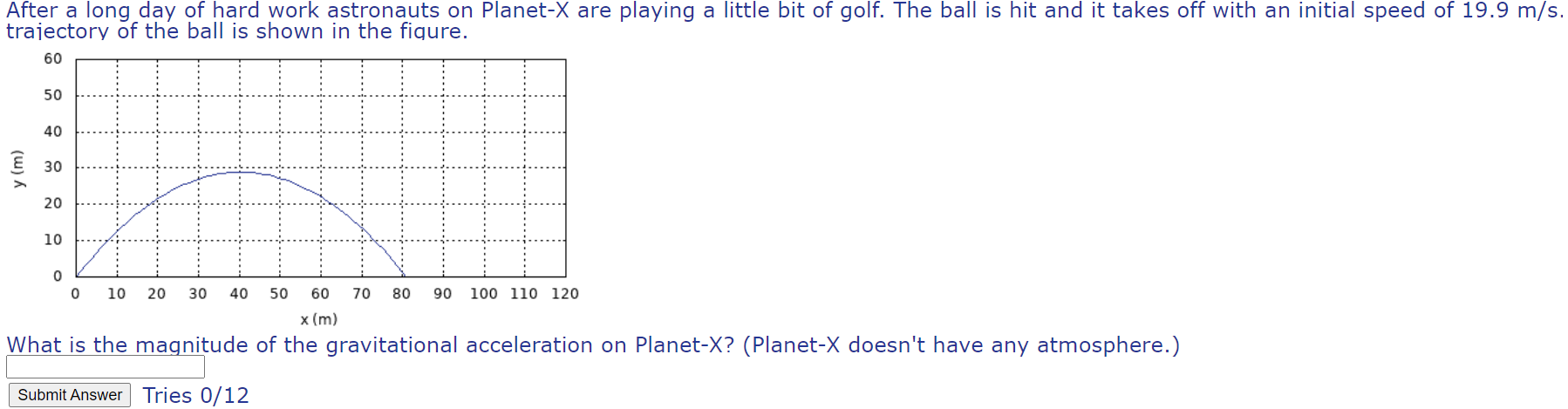 Solved After a long day of hard work astronauts on Planet-X | Chegg.com