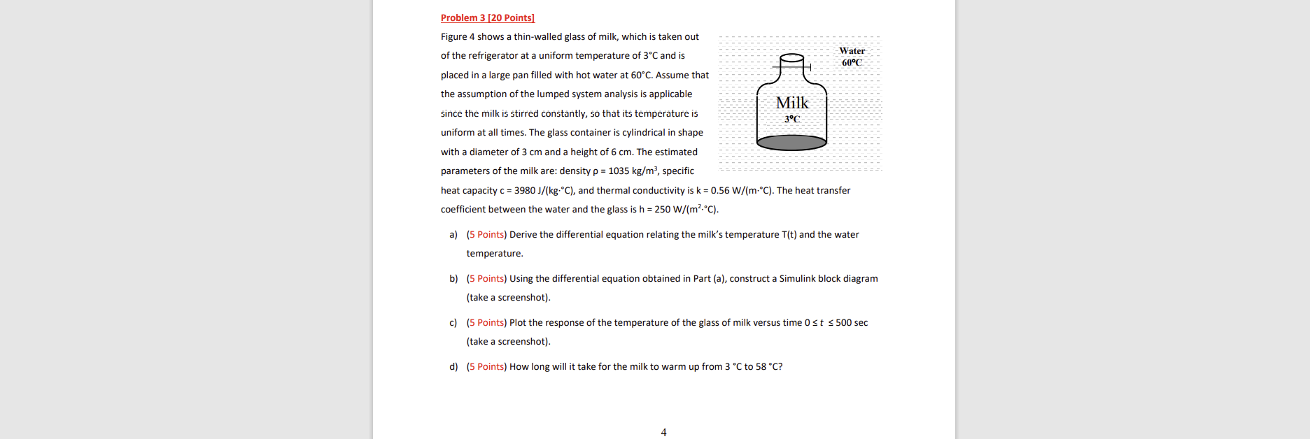 Solved Problem 3 [20 Points Figure 4 shows a thin-walled | Chegg.com