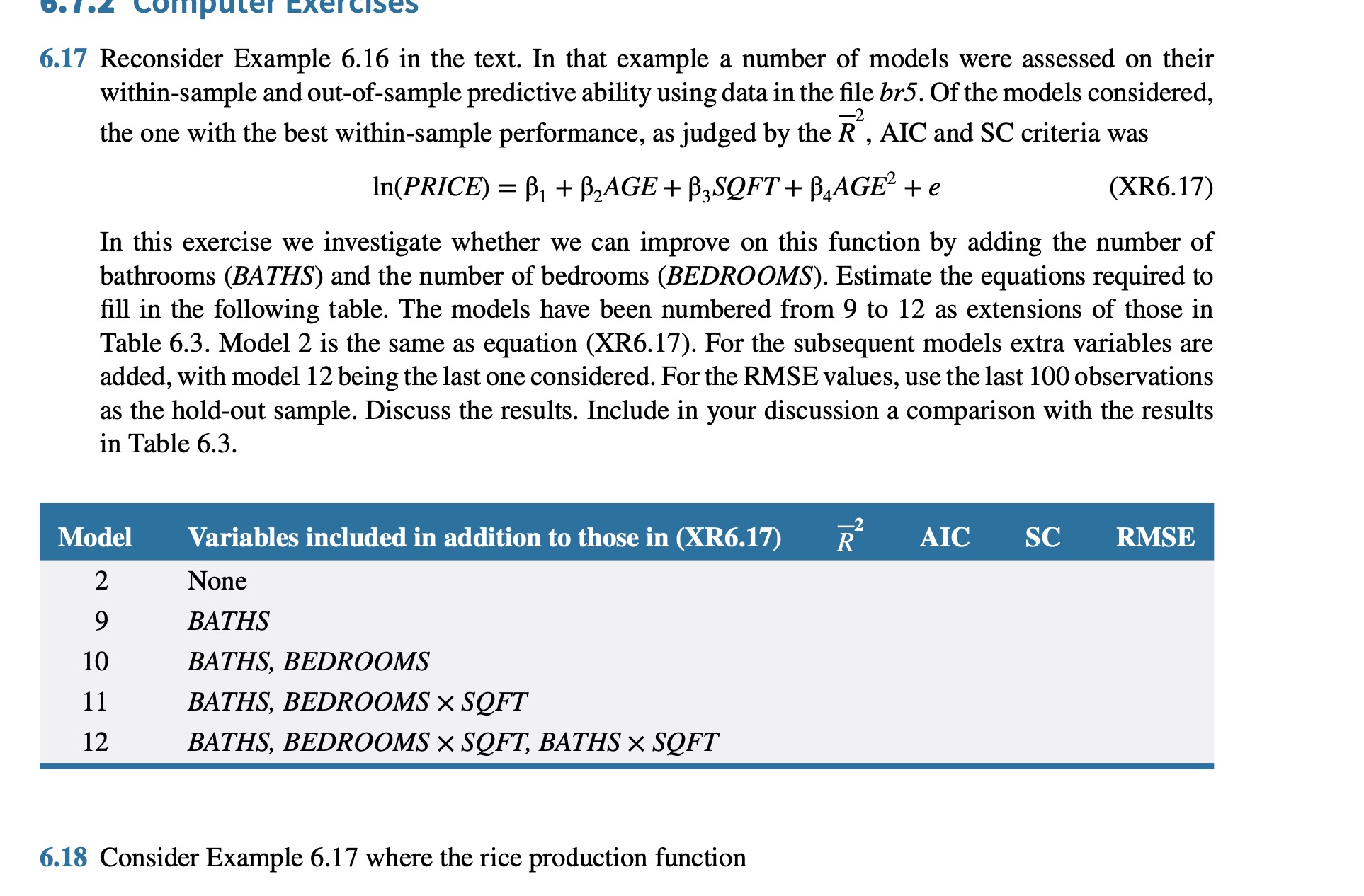 Solved ***R-studio***MetaGo to question 6.17. ﻿Use the "big" | Chegg.com