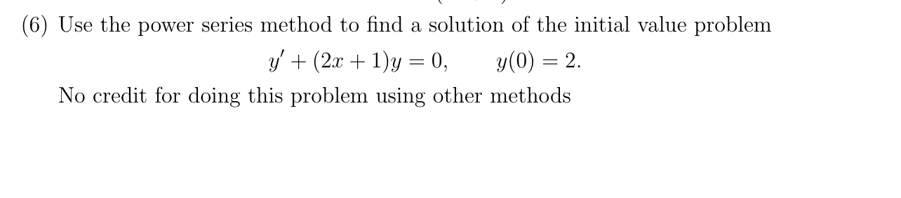 It is a differential equation that needs to be solved | Chegg.com