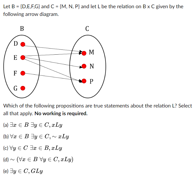 Solved Let B={D,E,F,G} ﻿and C={M,N,P} ﻿and let L be ﻿the | Chegg.com