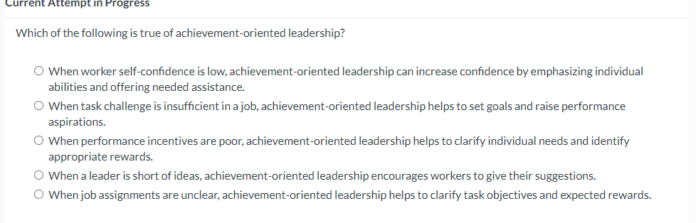 Solved Which of the following is true of | Chegg.com