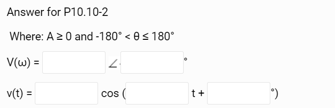 Solved P 10.10-2 The input to the circuit shown in Figure P | Chegg.com