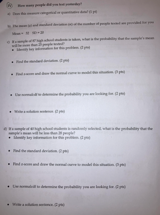 Solved a) Does this measure categorical or quantitative | Chegg.com