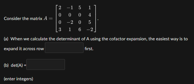 Solved Let A=⎣⎡2−634−1−2⎦⎤ and B=⎣⎡203411−2⎦⎤. Find an | Chegg.com