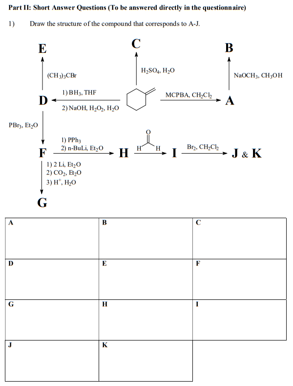 Solved Part II: Short Answer Questions (To be answered | Chegg.com