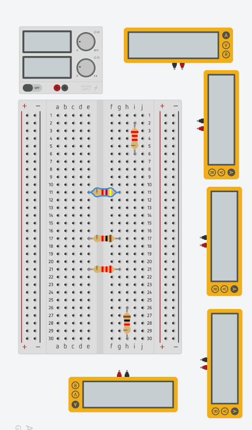 Solved Using Tinkercad calculate the values of the Currents | Chegg.com
