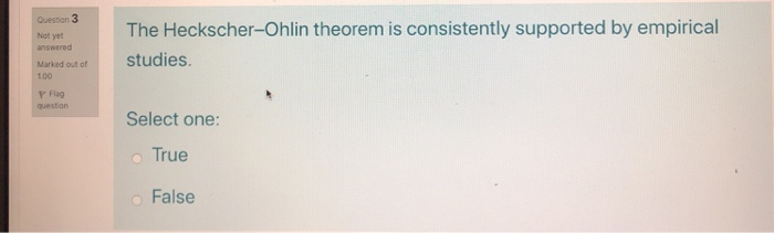 Solved Question 2 According to the Stolper-Samuelson | Chegg.com