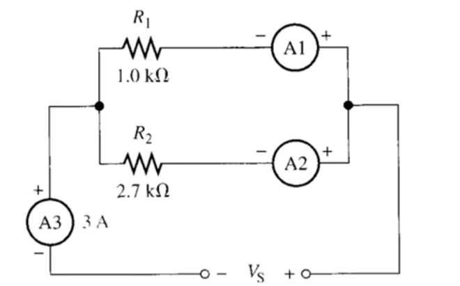 Solved Using Current Divider Determine Current Through Each