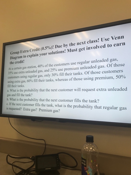 Solved to earn Group Extra Credit (0.5%)! Due by the next | Chegg.com