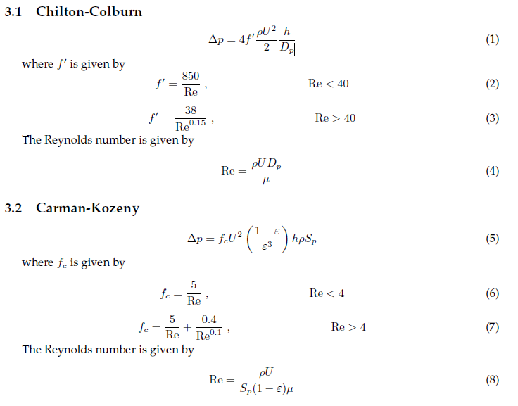 3.1 Chilton-Colburn Ap 4fU h (1) where f' is given by | Chegg.com