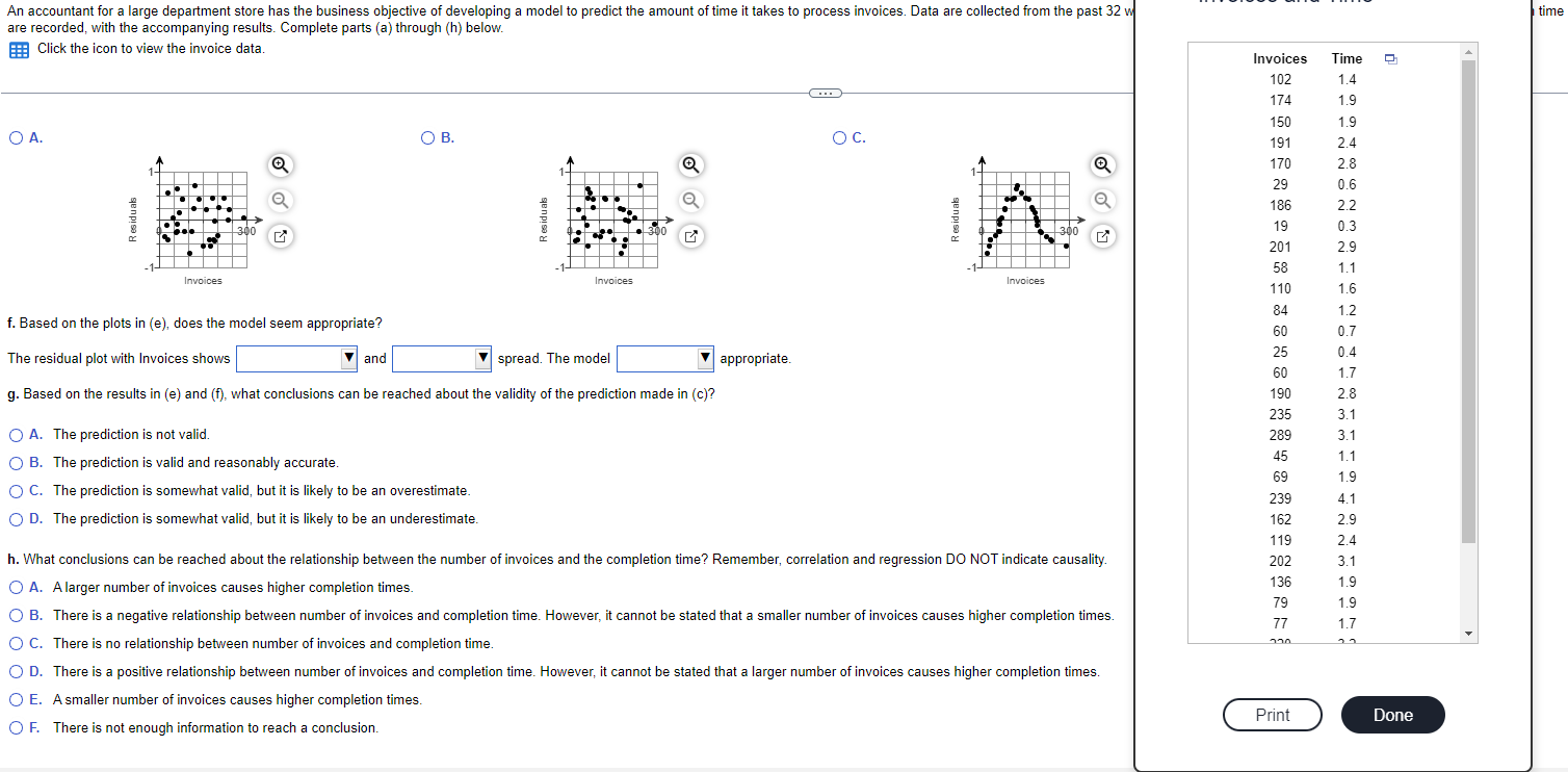 are recorded, with the accompanying results. Complete | Chegg.com