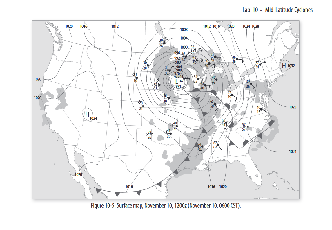 Solved 1. How did the surface pressure gradient in the Great | Chegg.com