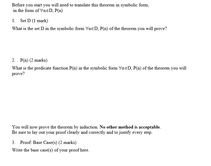 Solved Given the sequence by defined recursively as follows: | Chegg.com