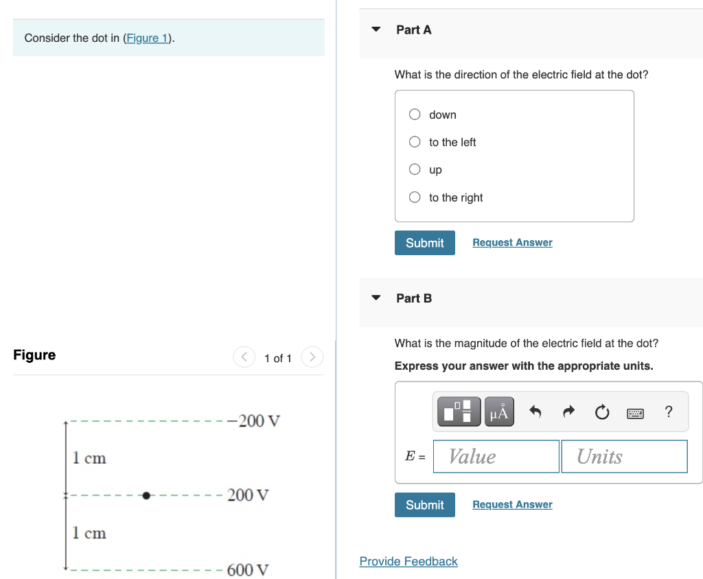 Solved Consider the dot in (Figure 1). What is the direction | Chegg.com