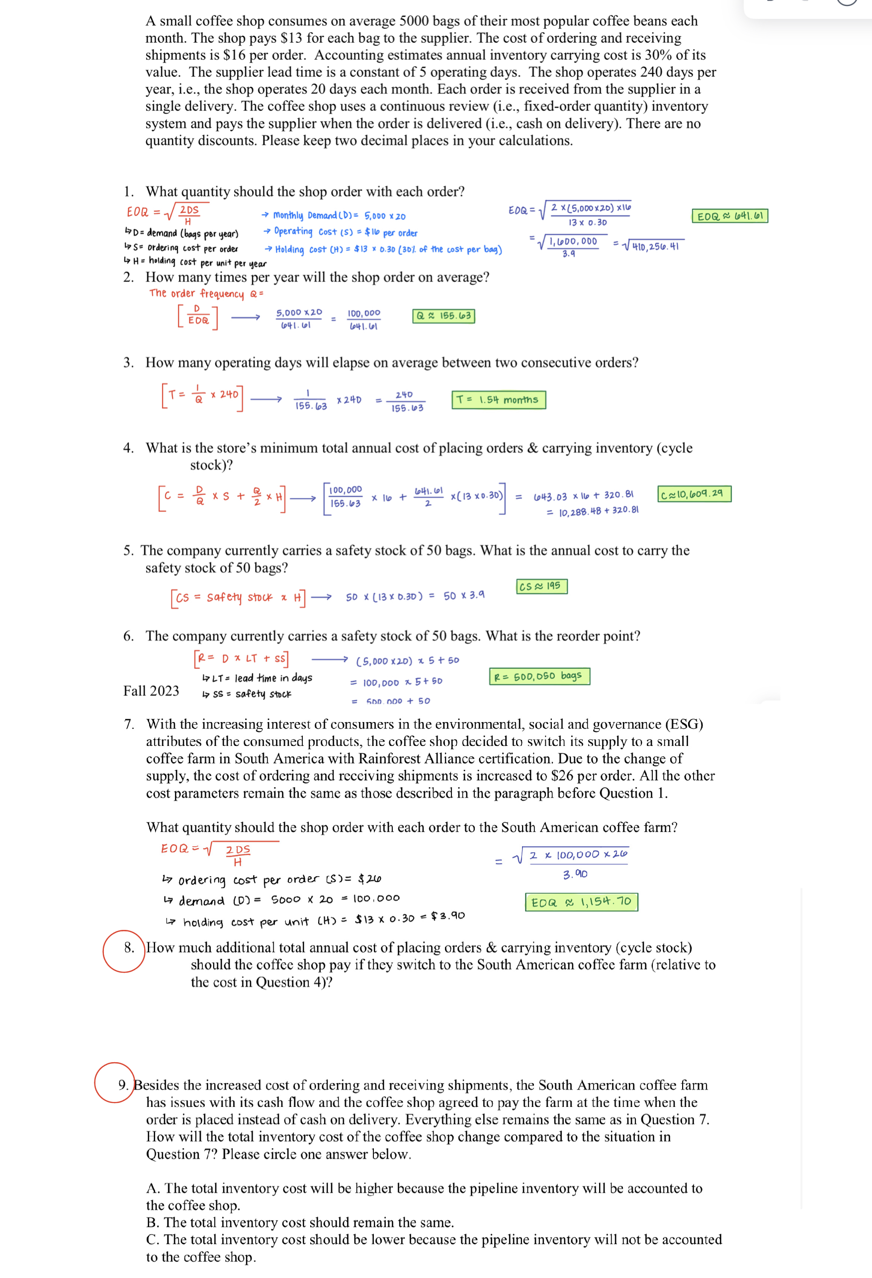 Solved Answer question #8 - ﻿use the data from question 4 | Chegg.com