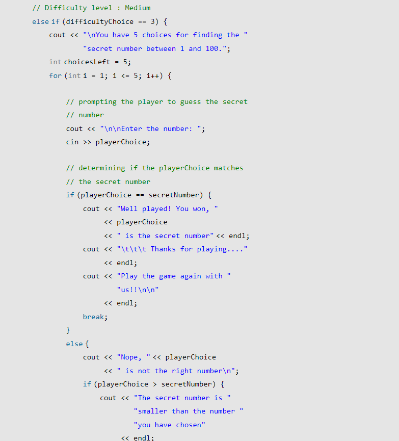 Solved Could you please make a flowchart based on the coding | Chegg.com