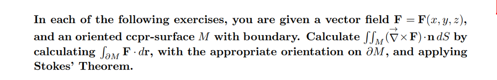 Solved In each of the following exercises, you are given a | Chegg.com