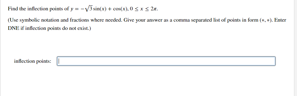 Solved Find the local extrema and the inflection points of | Chegg.com