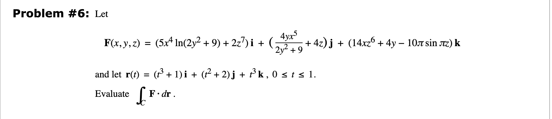 Solved Problem #6: | Chegg.com