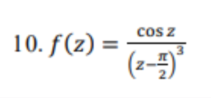 Find the residue(s) ﻿at each/every pole for following | Chegg.com