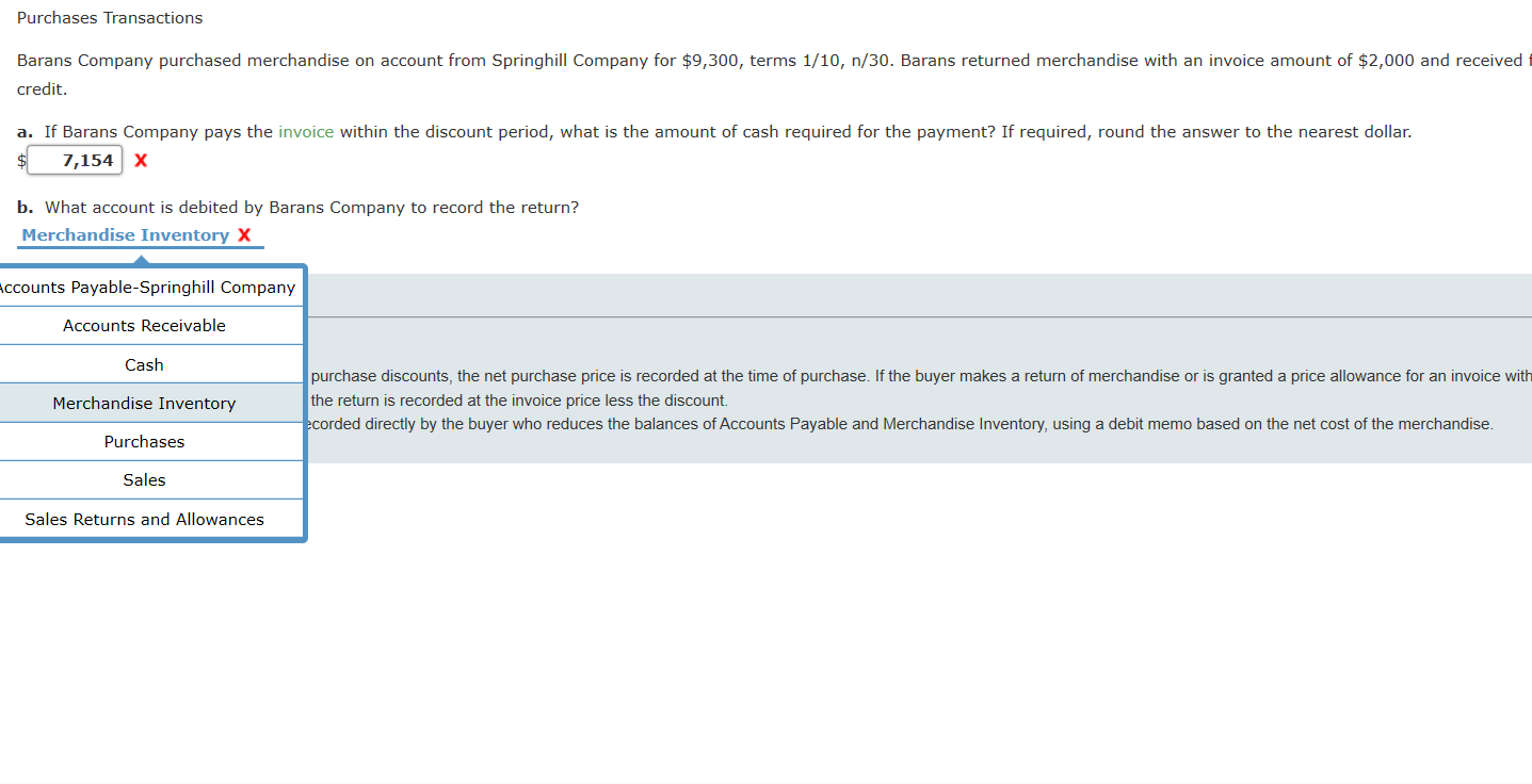 Solved Purchases Transactions Barans Company Purchased Chegg solved-purchases-transactions-barans-company-purchased-chegg