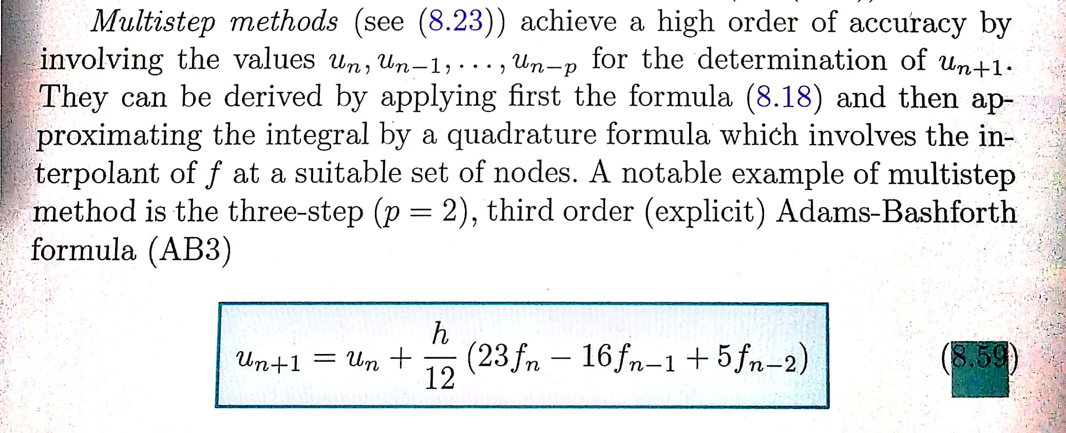 Problem 2. (10 points) Show that AB3 (defined by | Chegg.com
