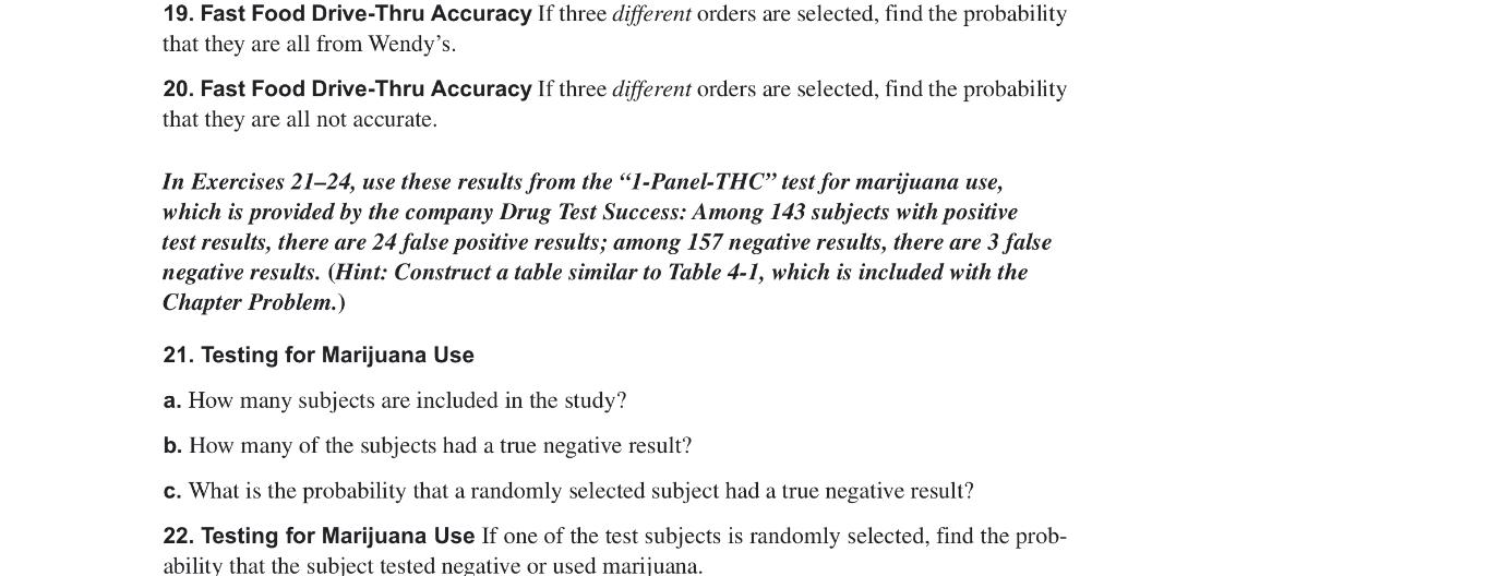 Solved In Exercises 9–20, use the data in the following | Chegg.com