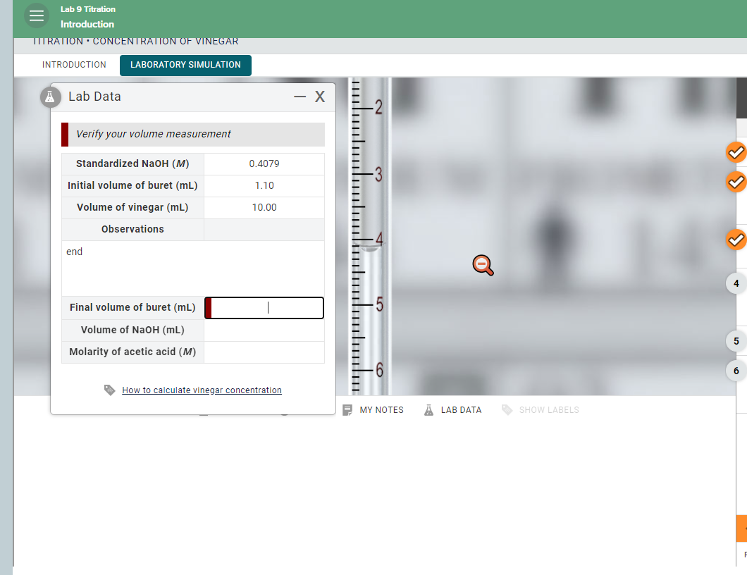 Solved Lab 9 ﻿TitrationIntroductionIIIRAIION * | Chegg.com