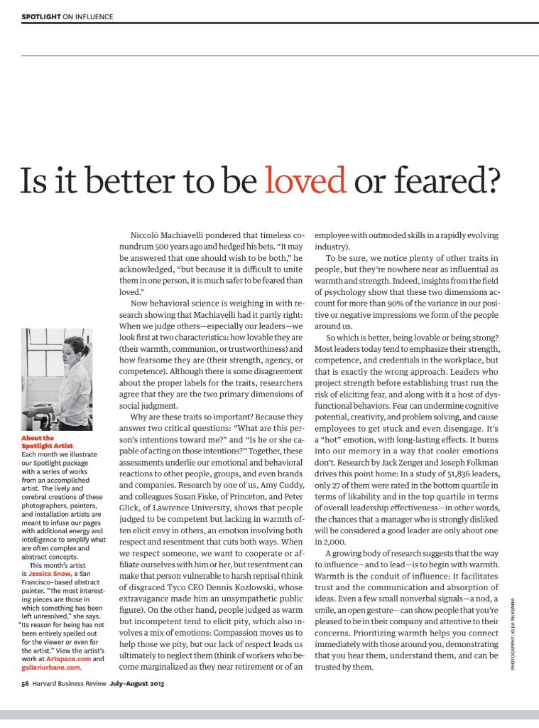 Solved Please read the following article - Connect Then Lead | Chegg.com