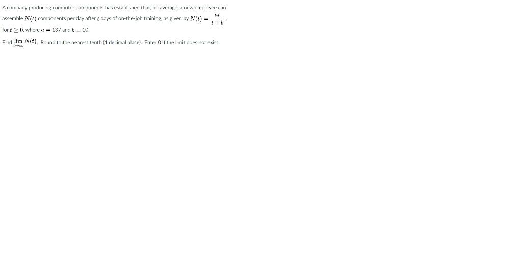 Solved A company producing computer components has | Chegg.com