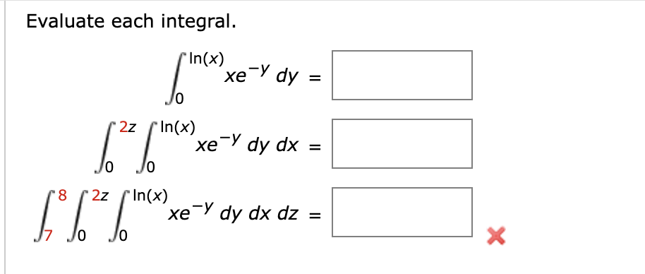 Solved Evaluate each | Chegg.com