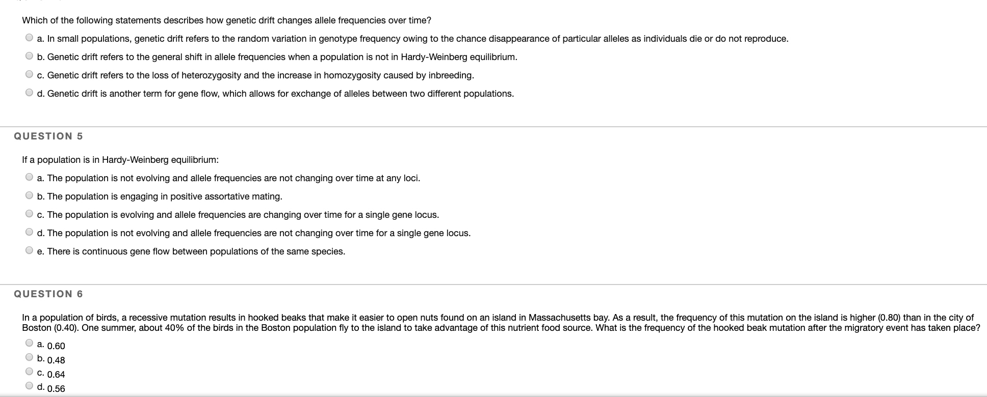 Solved Which of the following statements describes how | Chegg.com
