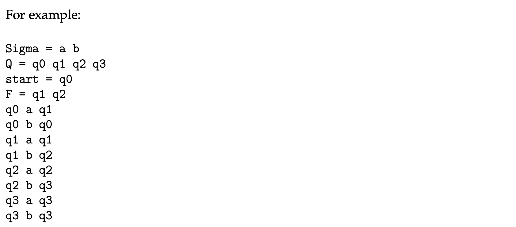 Solved Let Σ={a,b}. For each of the following languages, | Chegg.com