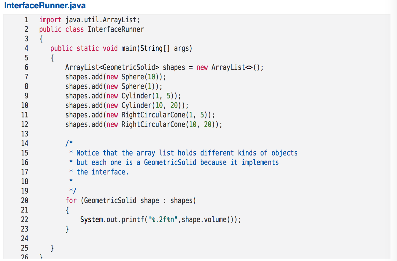 Solved Cylinder.java /** * Models a Cylinder */ public | Chegg.com