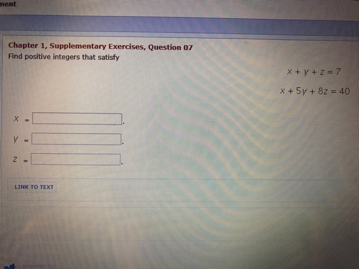 Solved ment FULL SCREEN PRINTER VERSION4 BACK Chapter 1, | Chegg.com