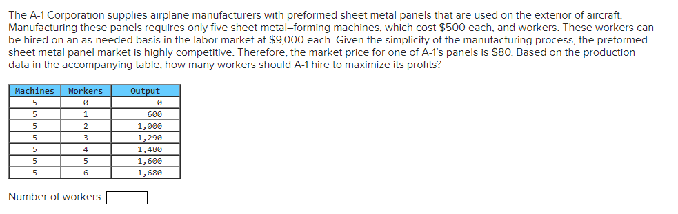 Solved The A-1 Corporation supplies airplane manufacturers | Chegg.com