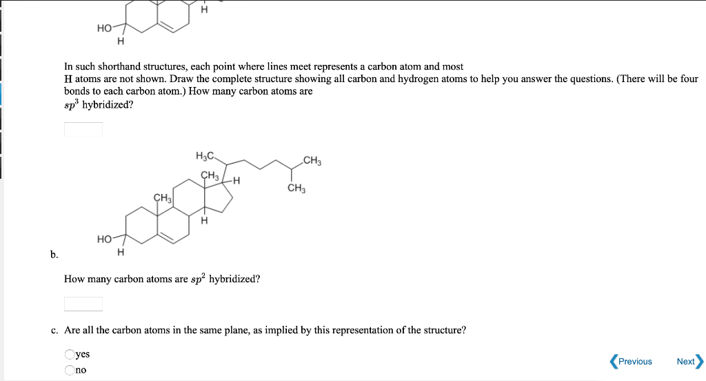 Solved a. This is the structure of Cholesterol (C27H46O). | Chegg.com