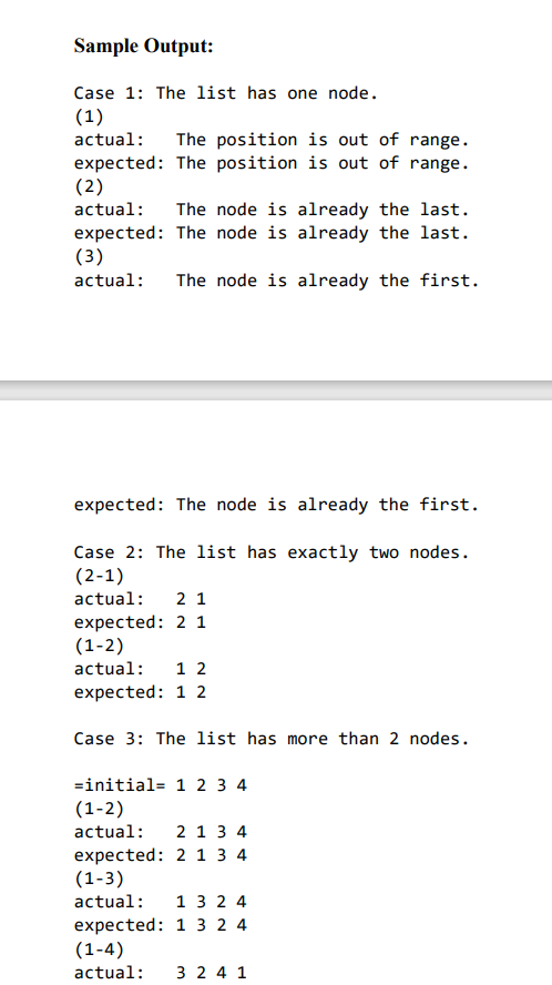 Tasks In The Lecture We Implemented A Singly Linked 