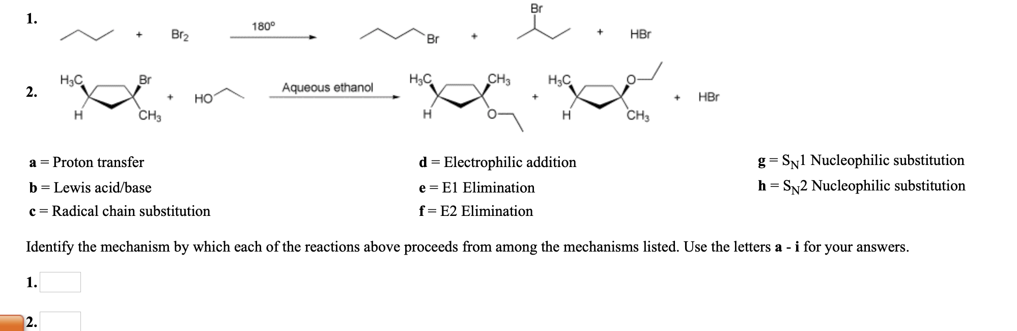 Solved + HCI ta 16. HQ | 2. A + CH4OH OCH3 CH2OH HCI a = | Chegg.com